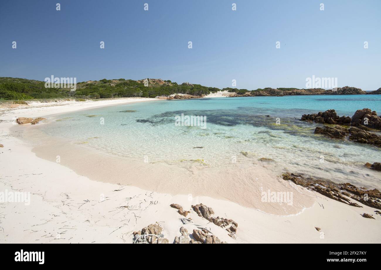 Spiaggia Rosa, isola di Budelli, Parco Nazionale Arcipelago di La ...
