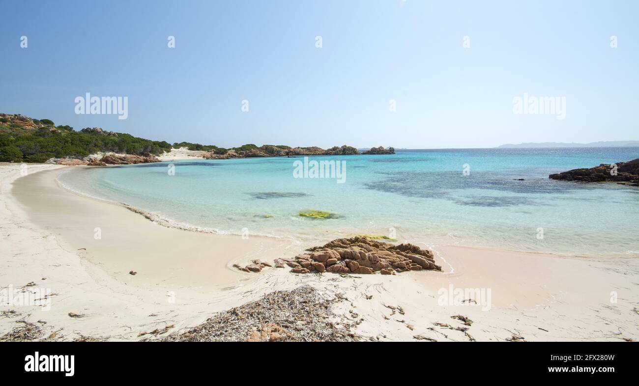 Spiaggia Rosa, isola di Budelli, Parco Nazionale Arcipelago di La ...
