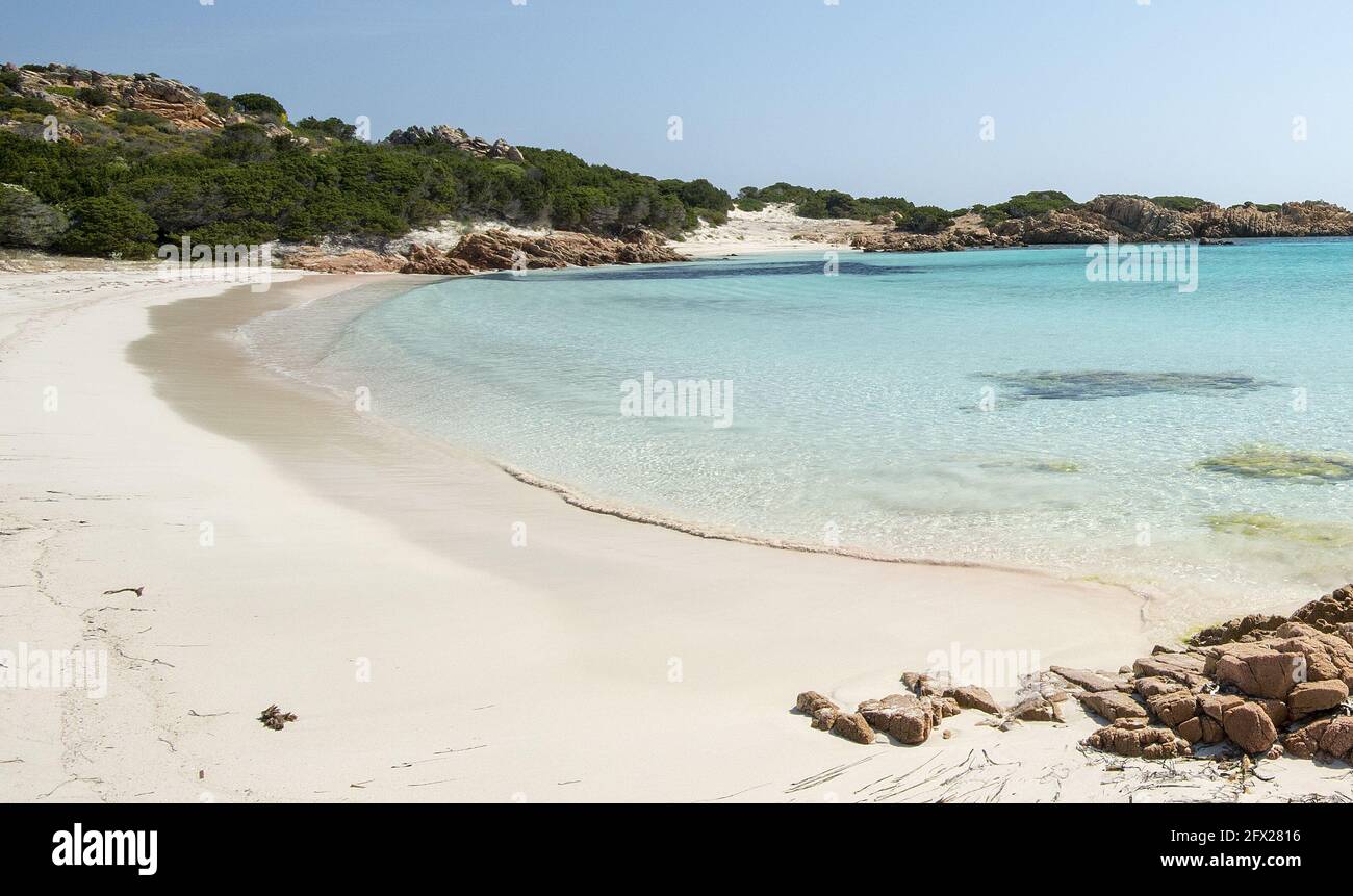 Spiaggia rosa budelli hi-res stock photography and images - Alamy