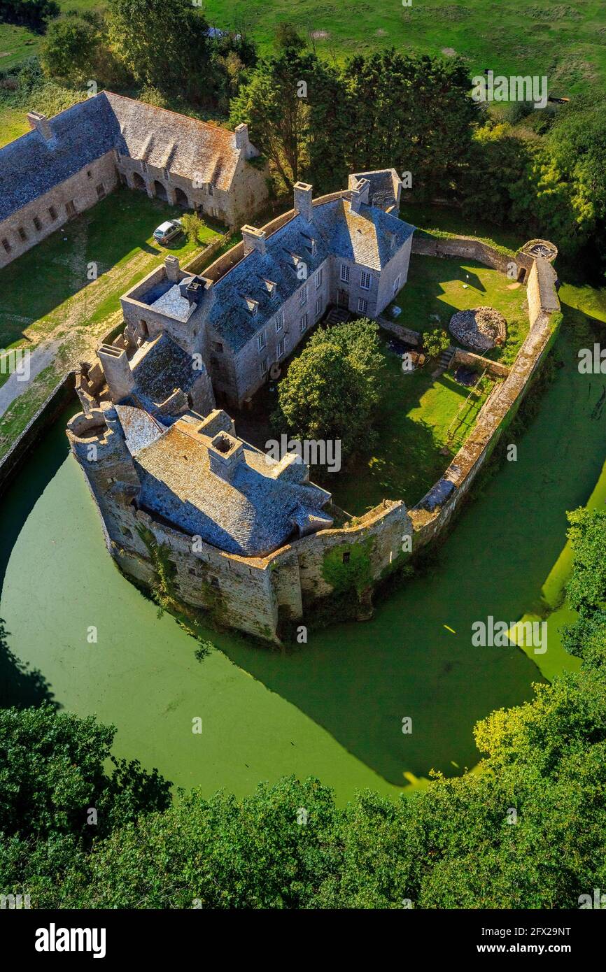 Pirou Medieval Castle Normandy France High Resolution Stock Photography ...