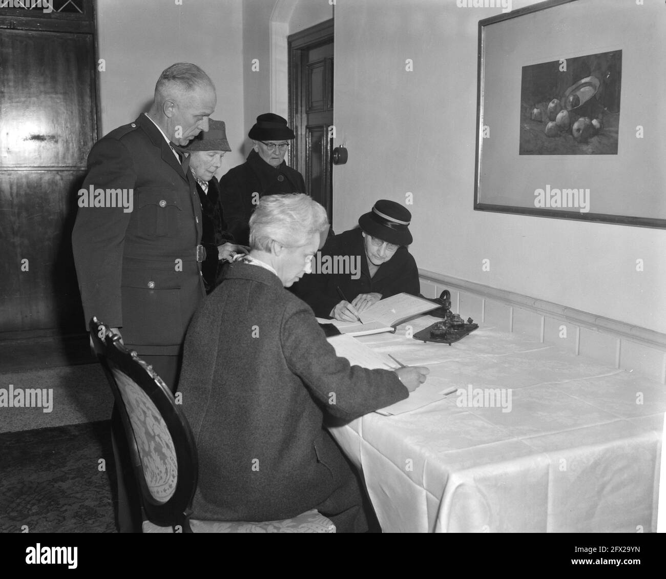 Condolence register signed hi-res stock photography and images - Alamy