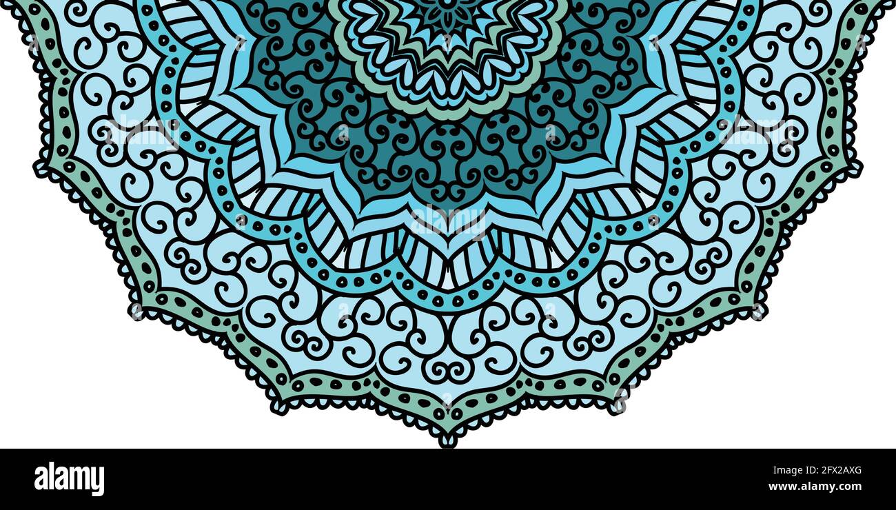 Mandala. Circular figure representing the universe in Hindu and ...