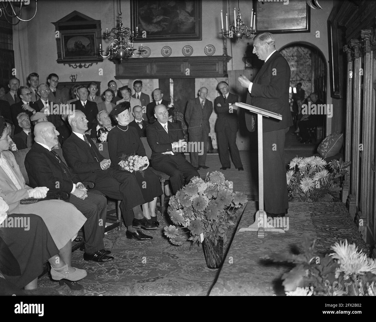 Speech anton van duinkerken hi-res stock photography and images - Alamy