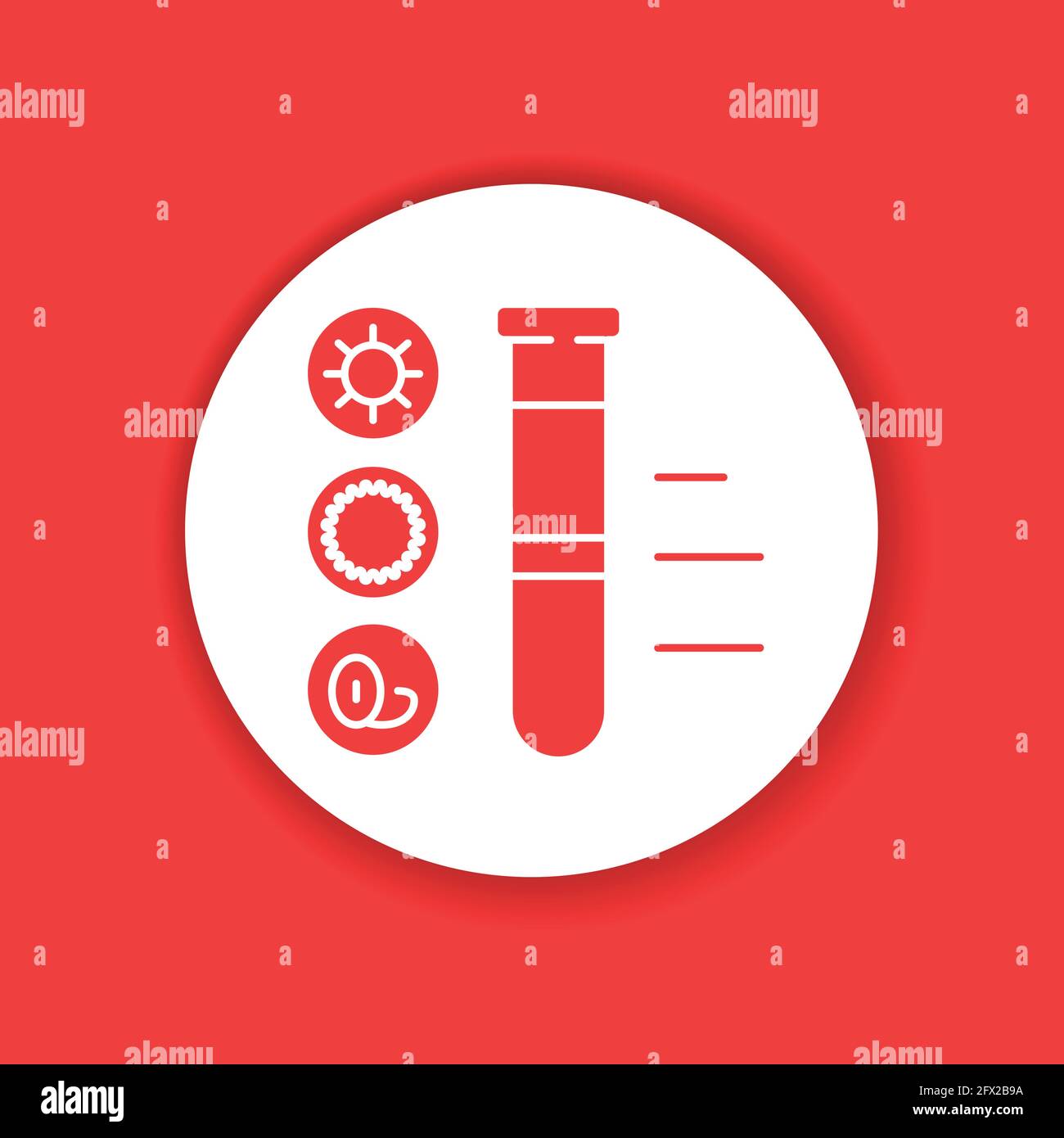 Blood vessel microscope Stock Vector Images - Alamy