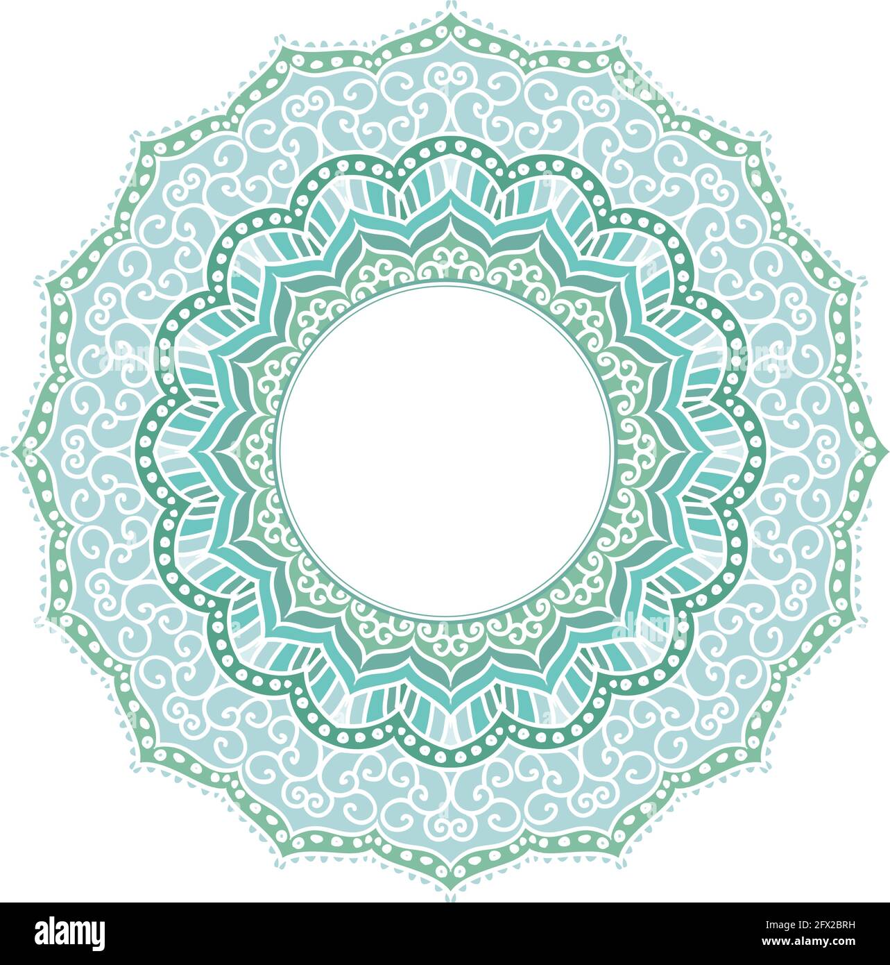 Mandala. Circular figure representing the universe in Hindu and ...