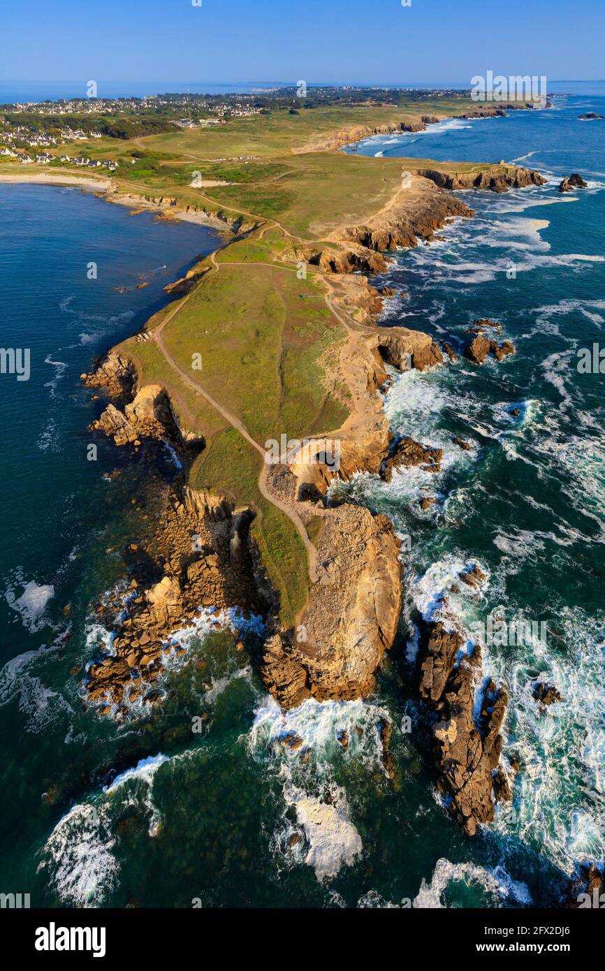 Quiberon aerial view hi-res stock photography and images - Alamy