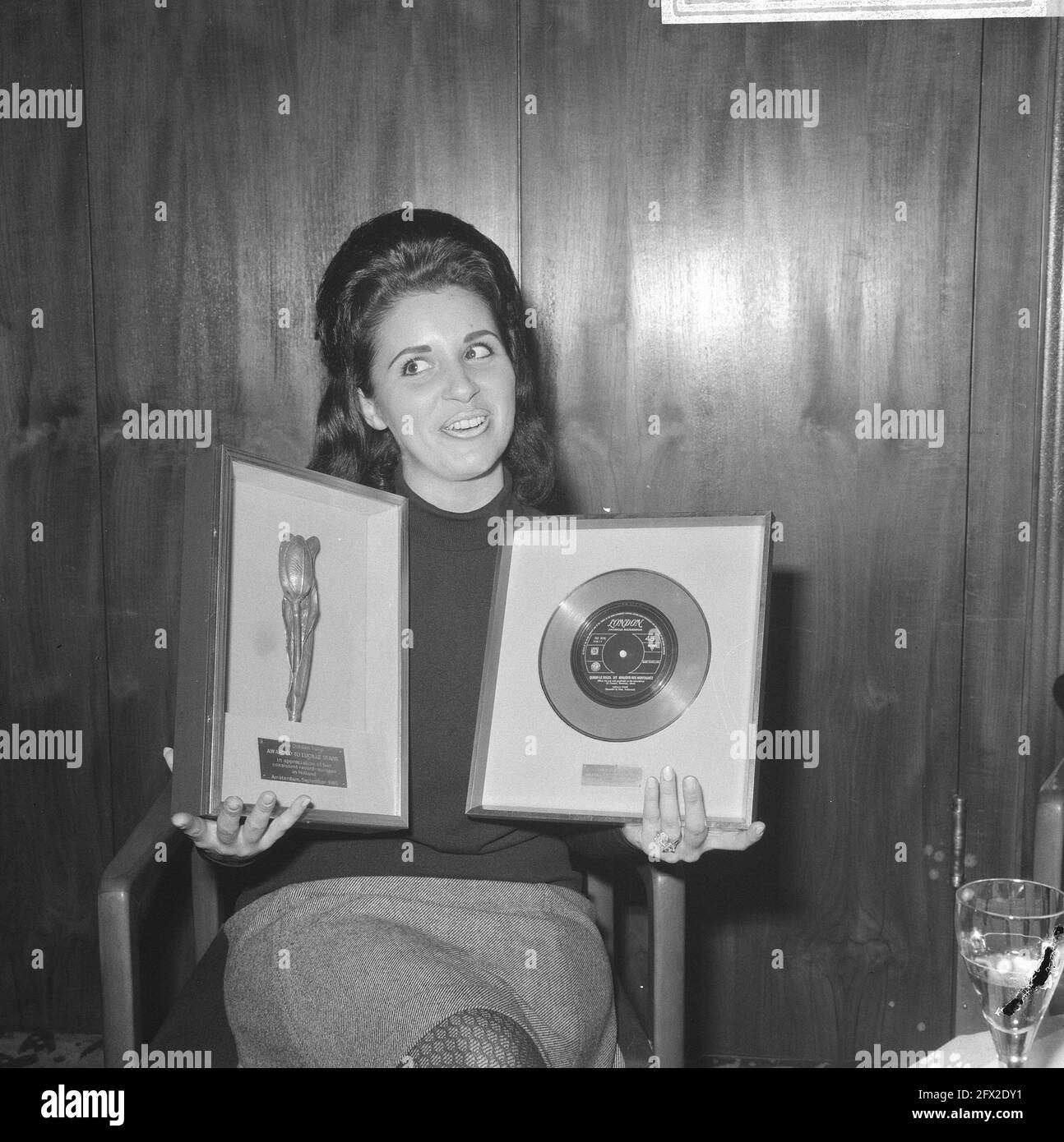 Lucille starr received golden record hi-res stock photography and ...