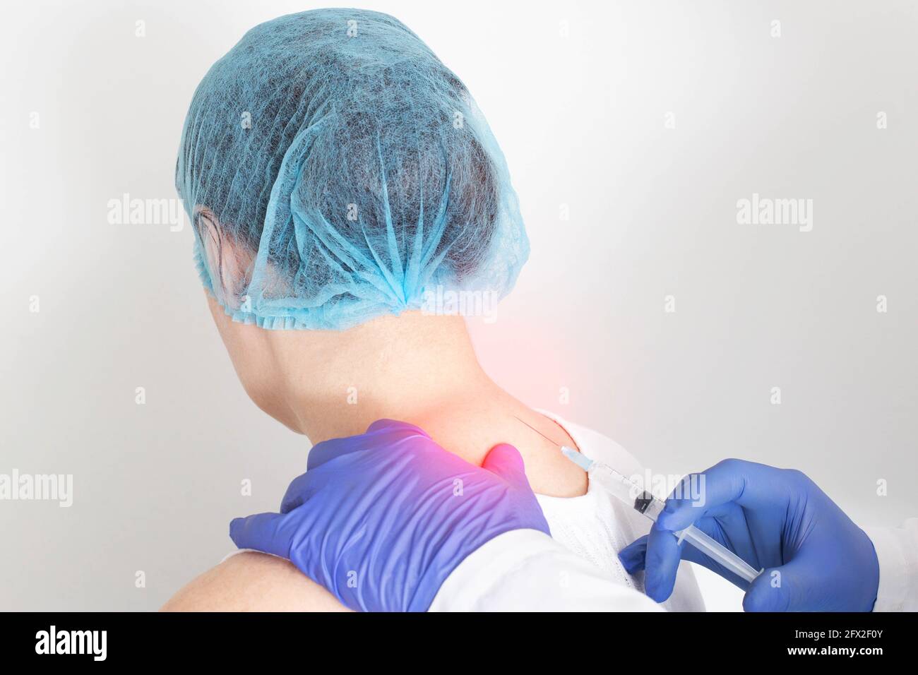 Cervical nerve block hi-res stock photography and images - Alamy