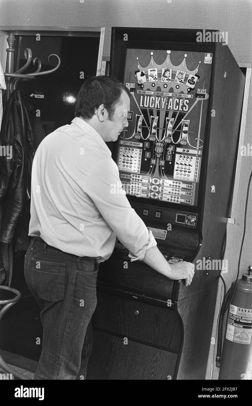 Human fruit machine Black and White Stock Photos & Images - Alamy