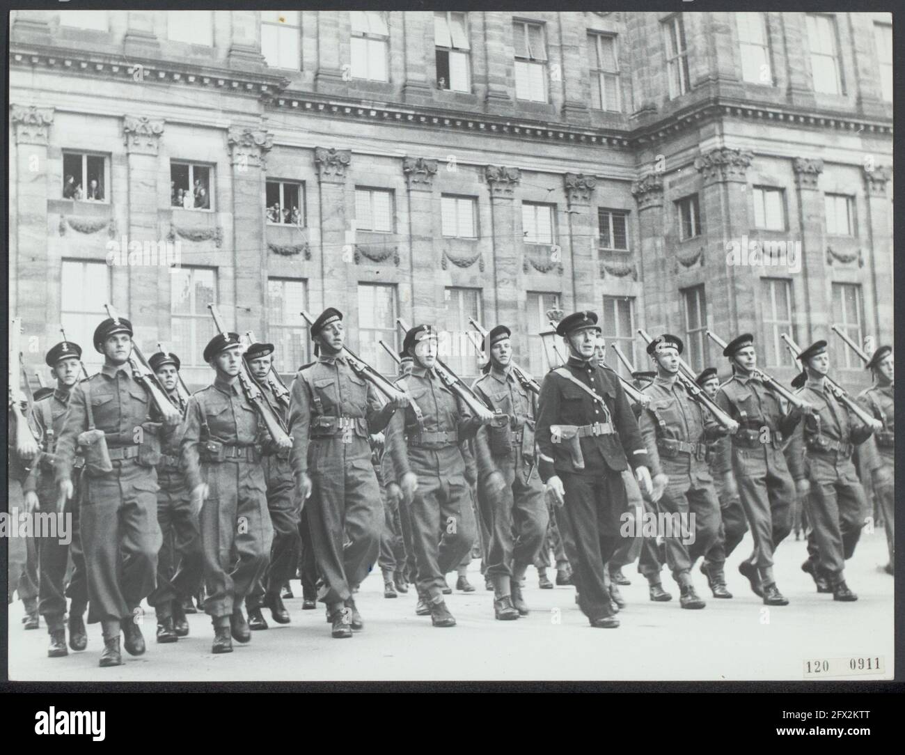 [men of the Royal Navy], June 28, 1945, military, parades, World War II ...