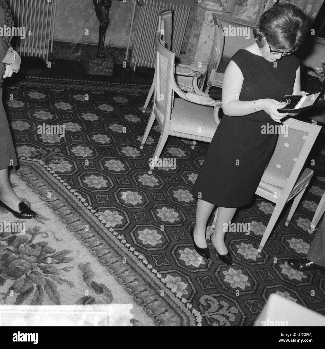 Princess christina received gold brooch hi-res stock photography and ...