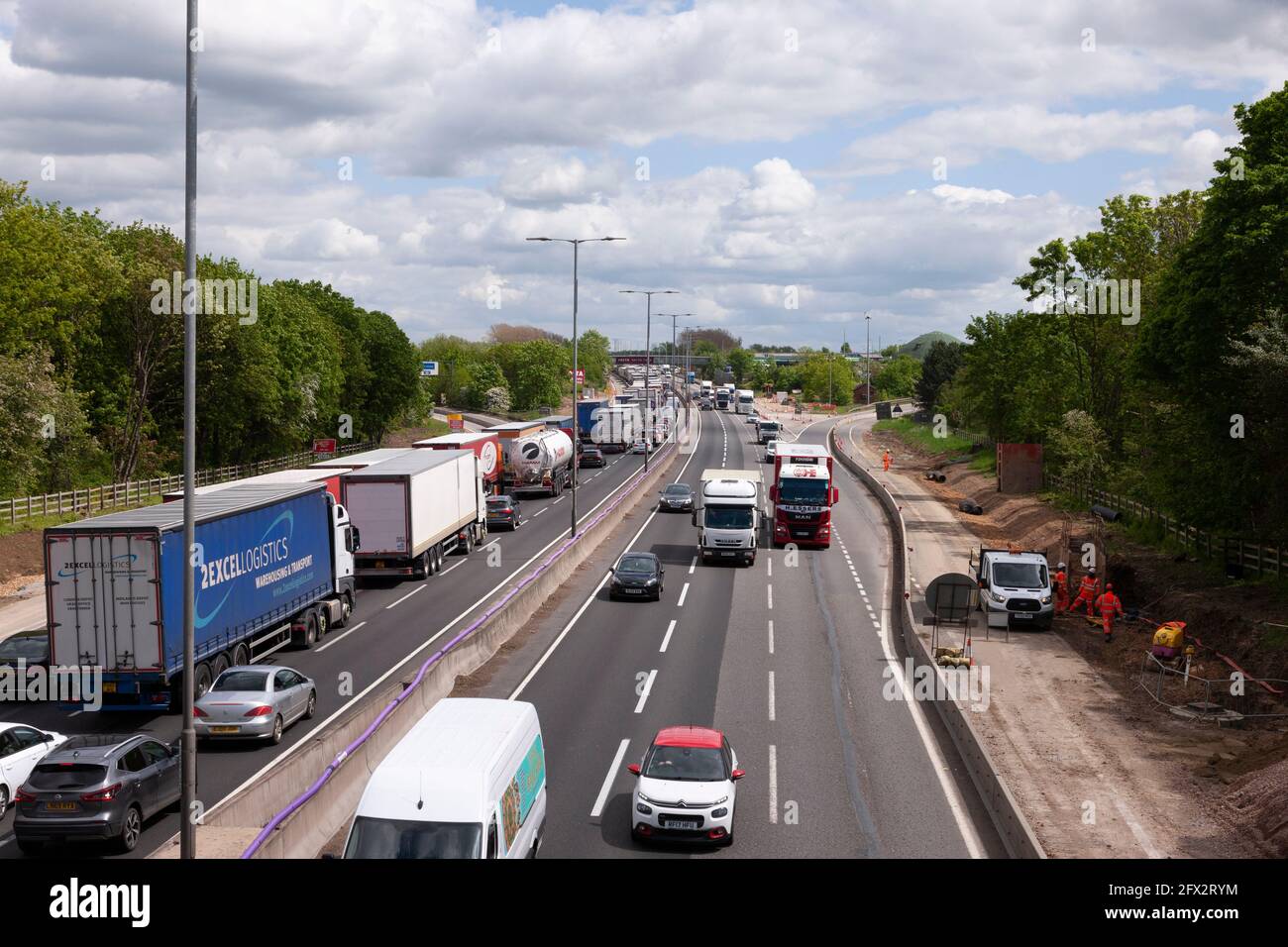 Between junction 14 16 hi-res stock photography and images - Alamy