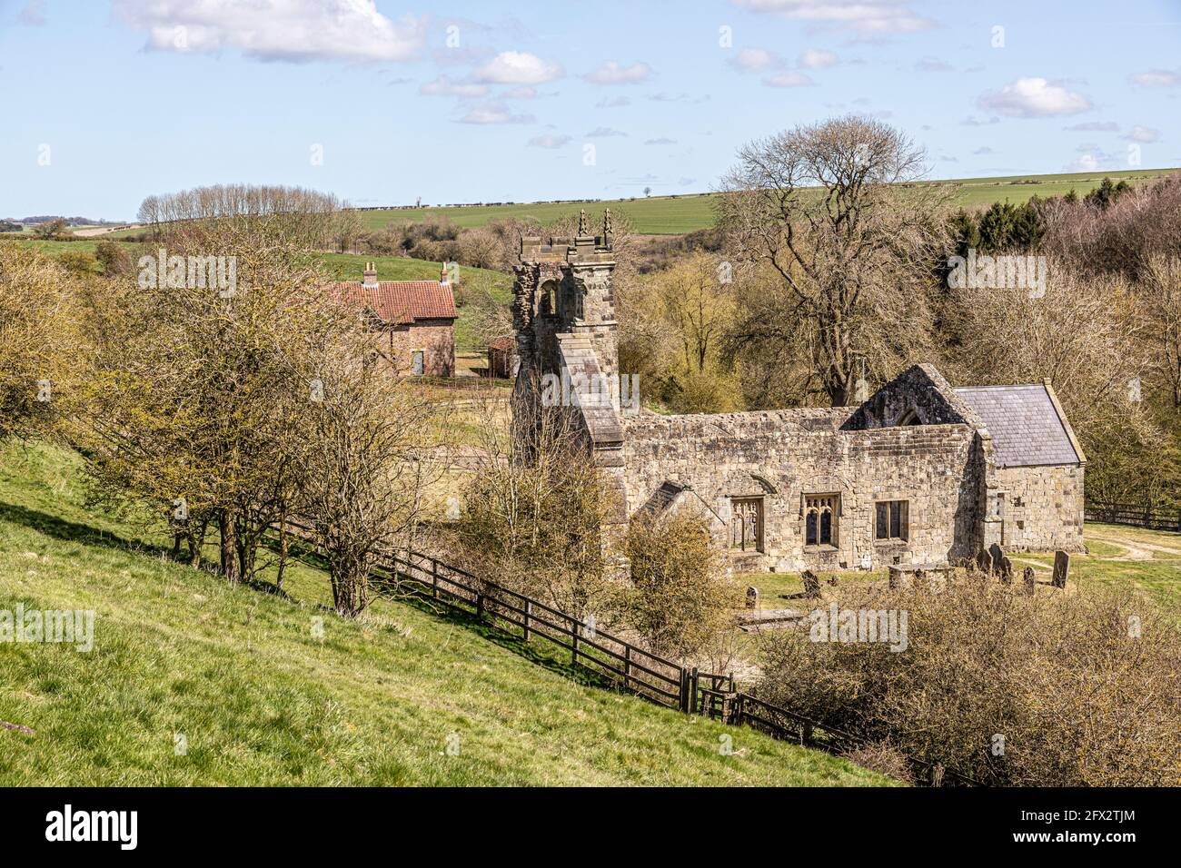 Wharram Percy Medieval Village