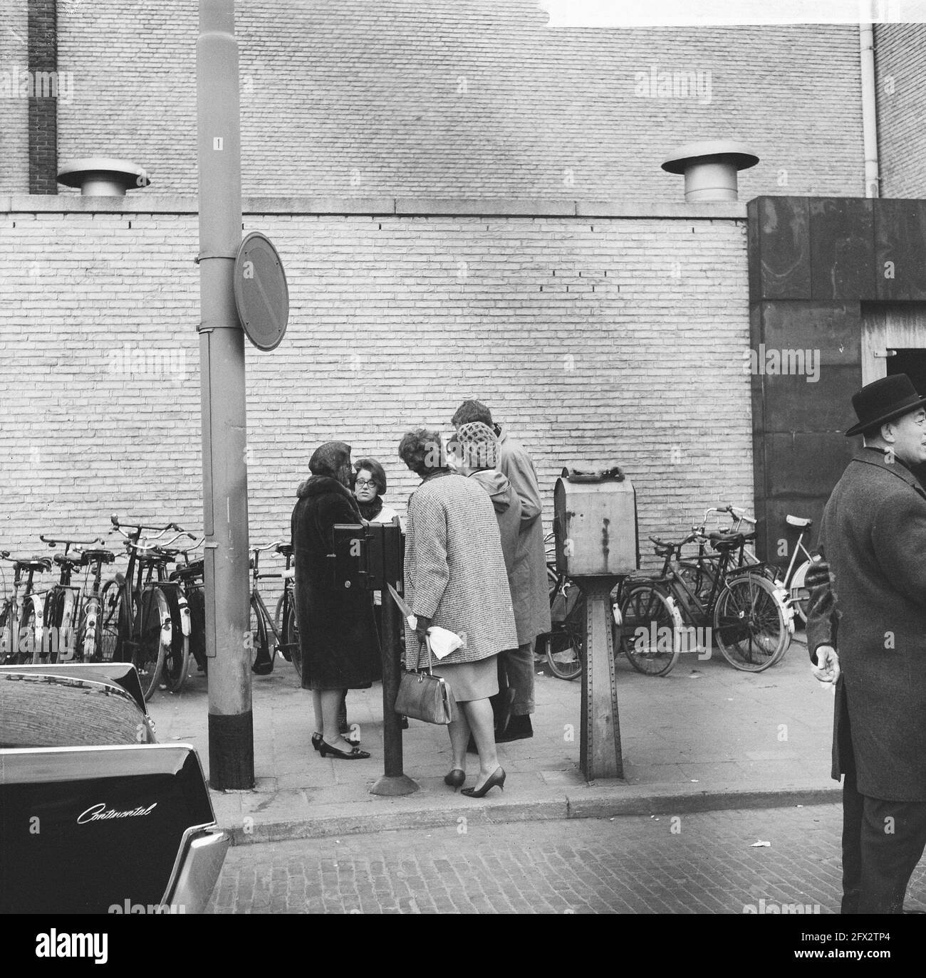 Princess Christina waiting at cab stand, Central Station in Rotterdam ...