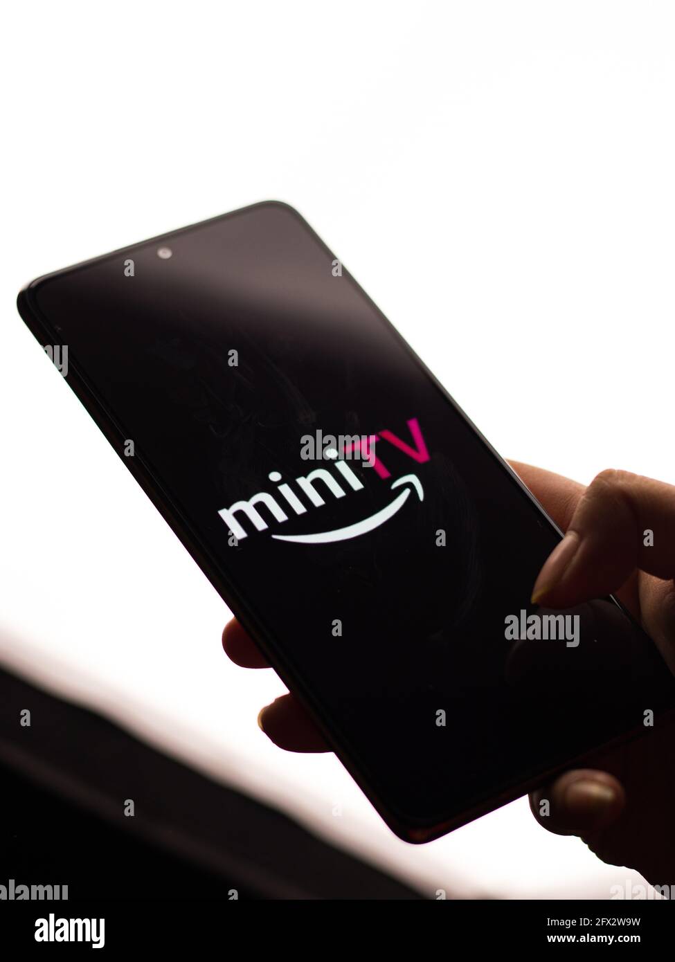 Watching youtube logo hi-res stock photography and images - Alamy