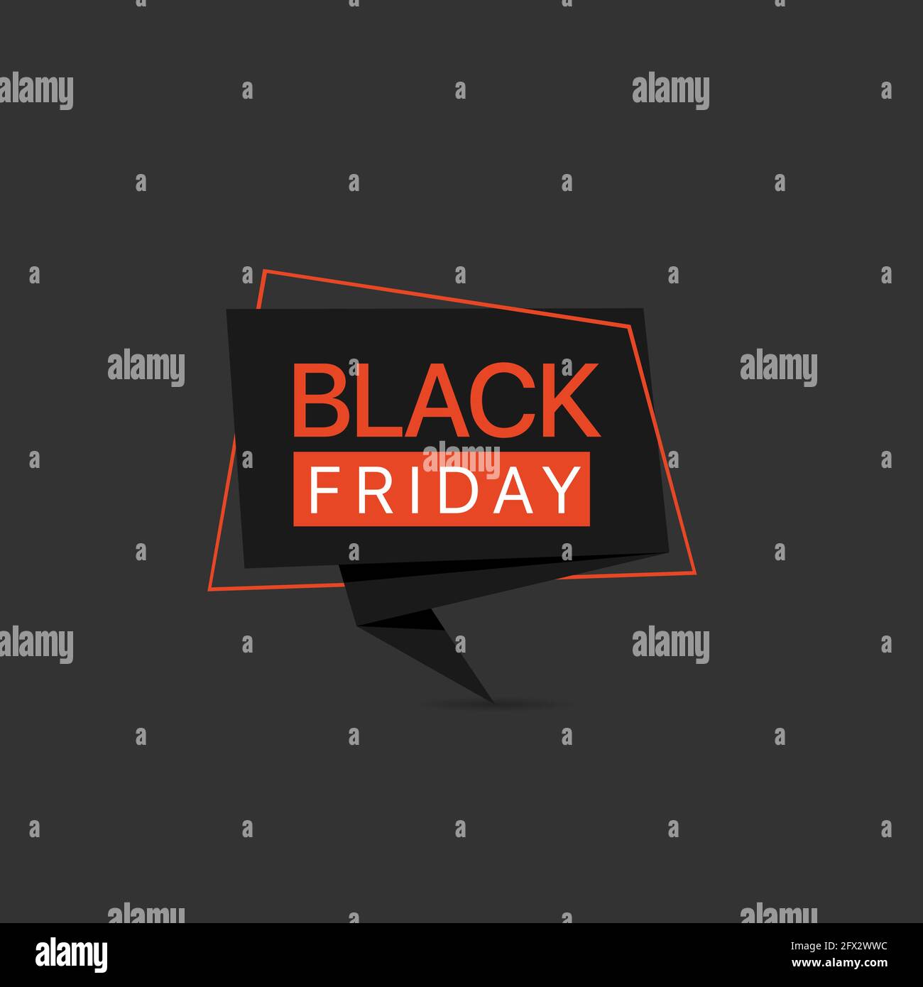 Black friday sale illustration Stock Vector Images - Alamy