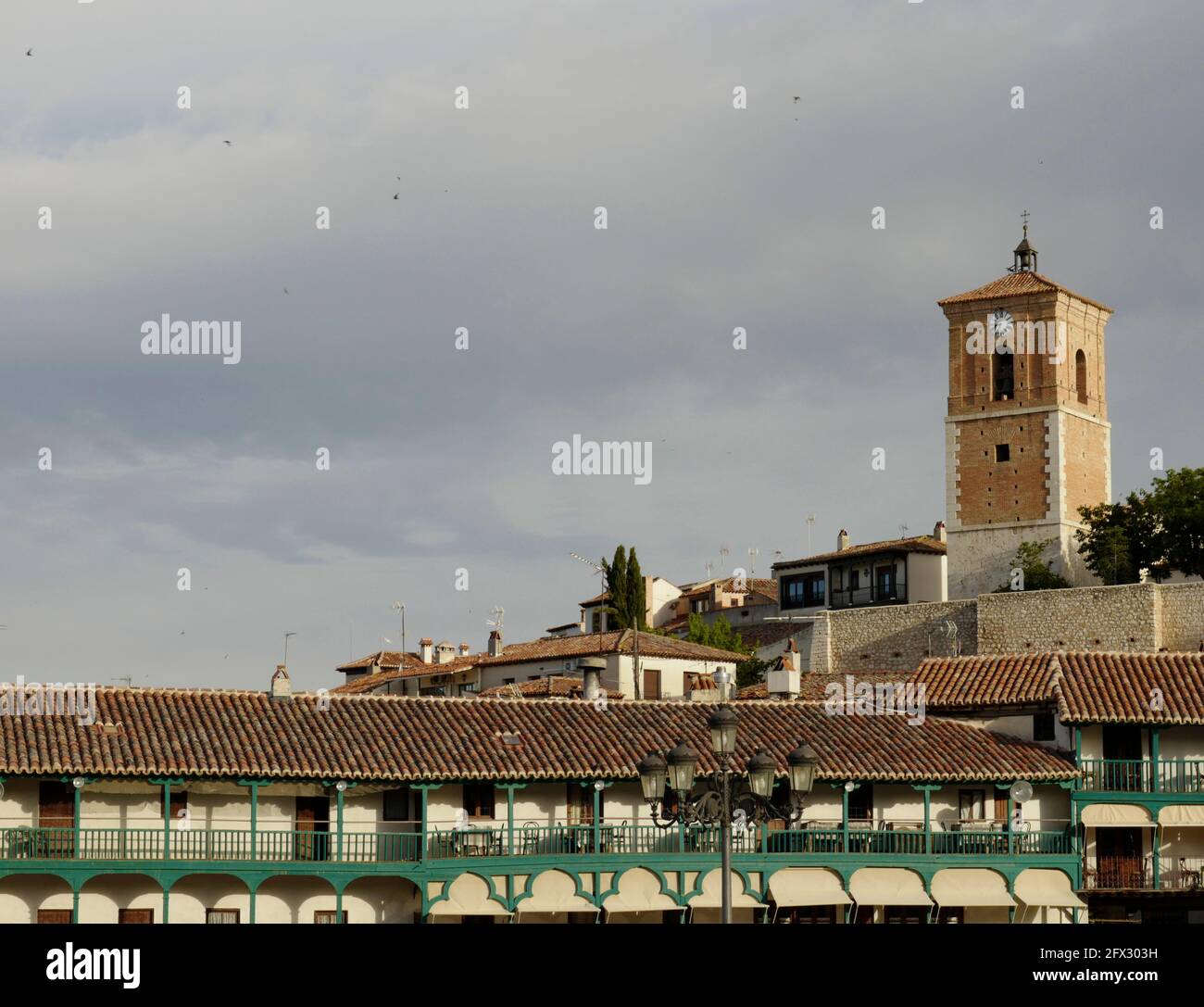 Chinchon, a small village near Madrid, Spain Stock Photo - Alamy