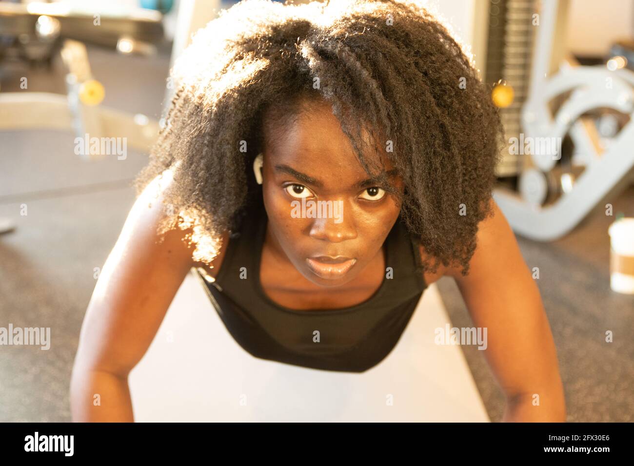 African american female fitness model hi-res stock photography and ...