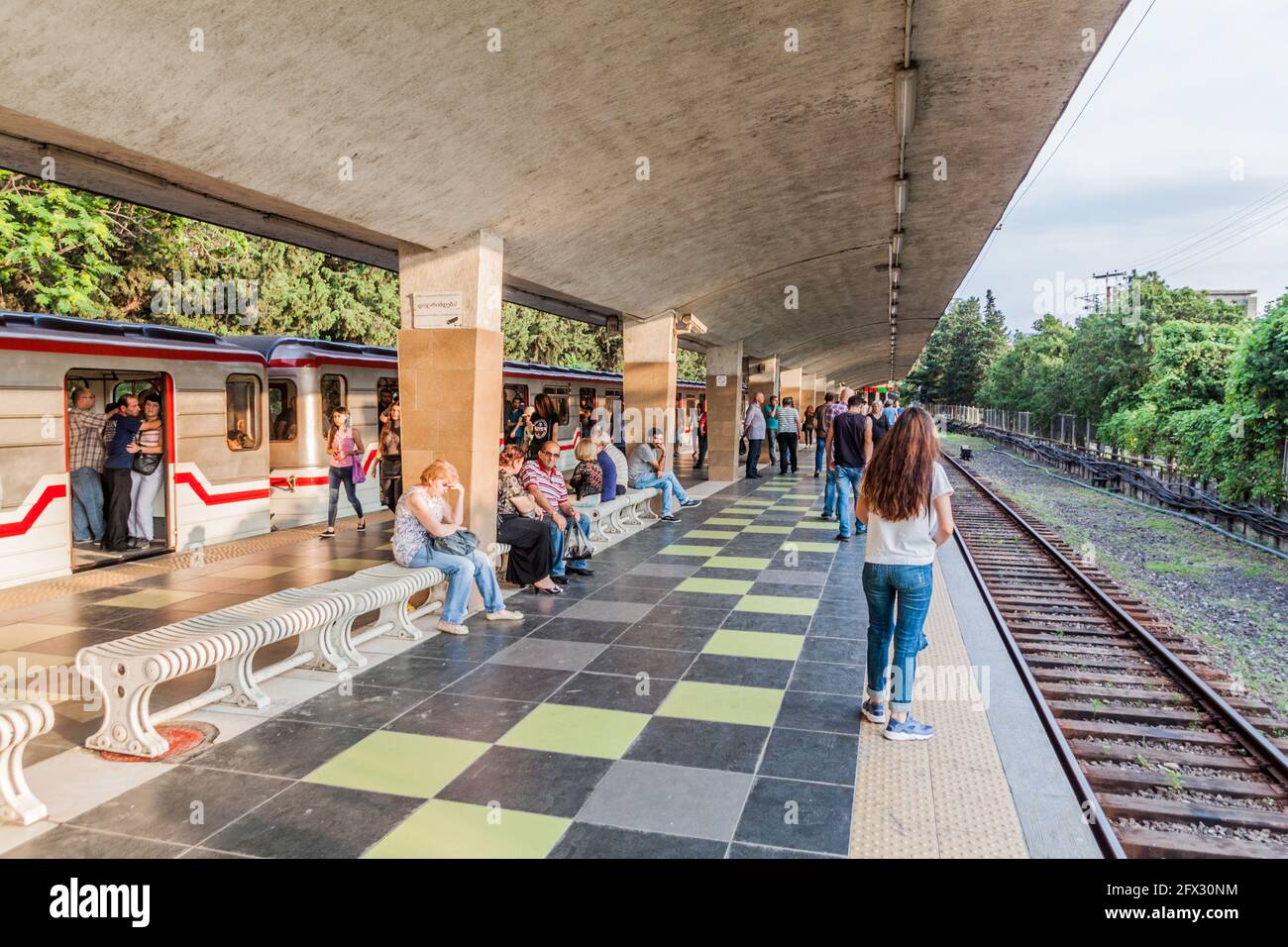 Tbilisi metro hi-res stock photography and images - Alamy