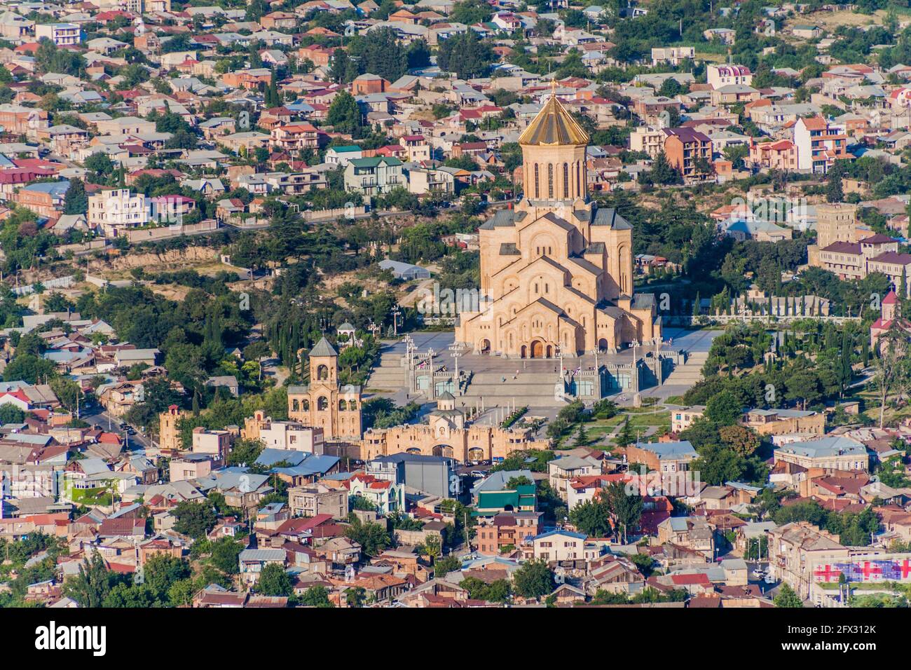 Holy Trinity Cathedral of Tbilisi, Georgia Stock Photo - Alamy