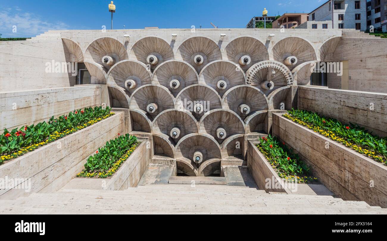 View of Cascade complex in Yerevan, Armenia Stock Photo - Alamy