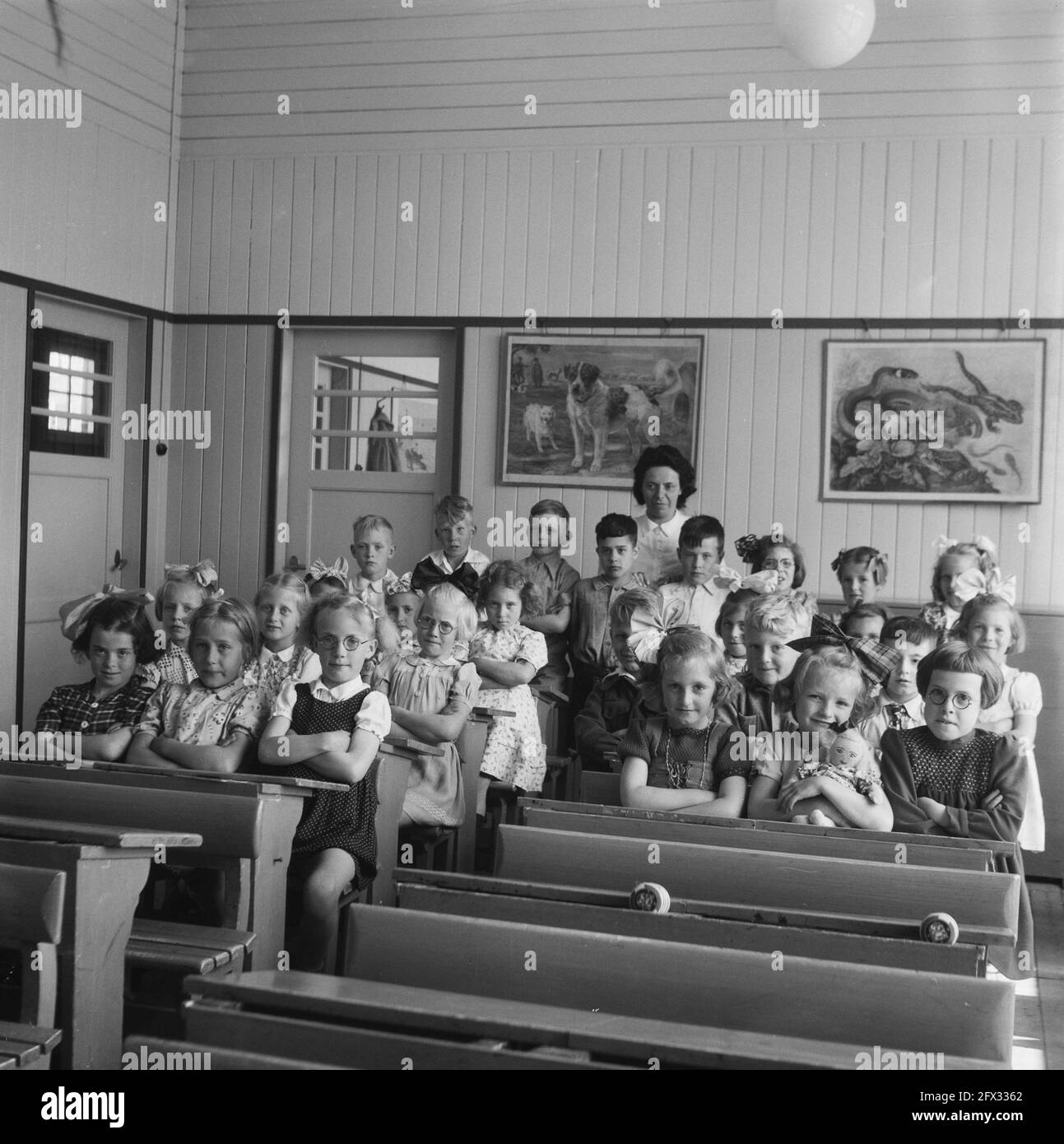 Mercator school, 3 May 1946, The Netherlands, 20th century press agency ...