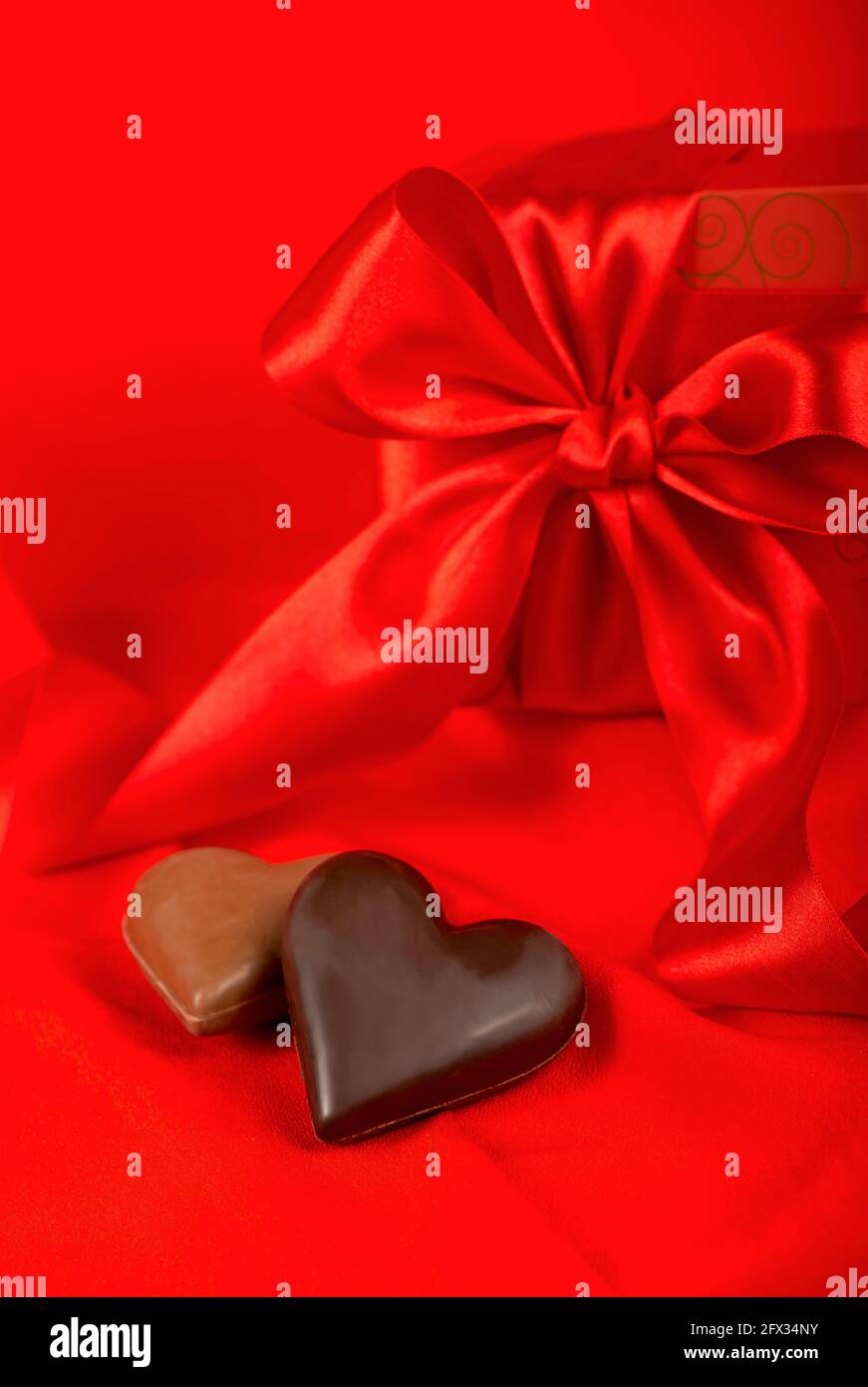 Delicious chocolate in shape hi-res stock photography and images - Alamy