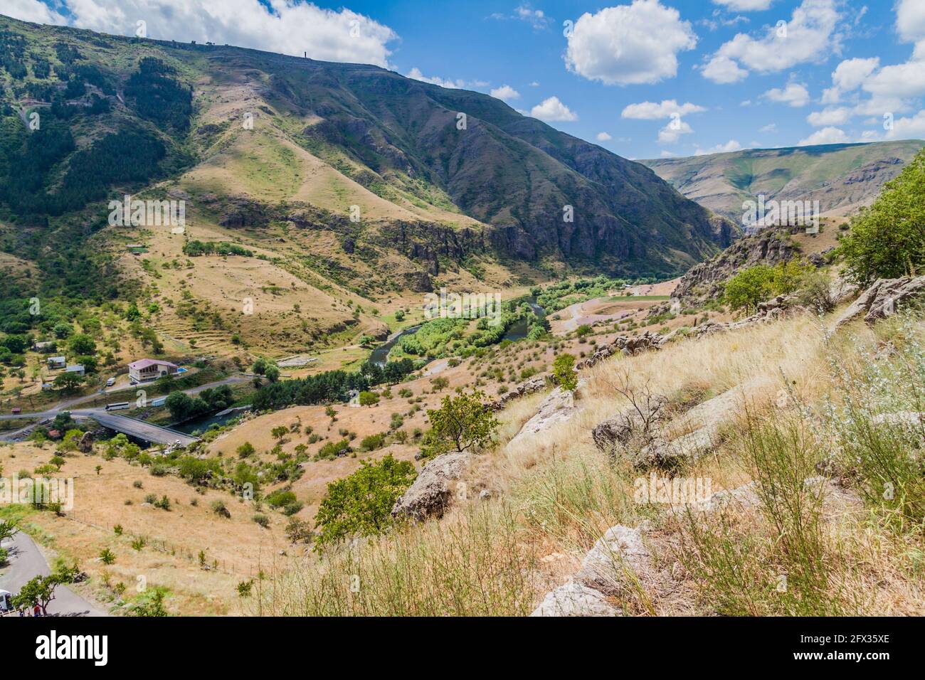 Mtkvari river valley hi-res stock photography and images - Alamy