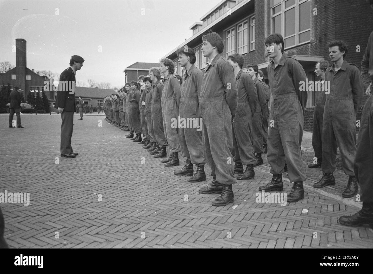 Military personnel protest bad barracks food hi-res stock photography ...