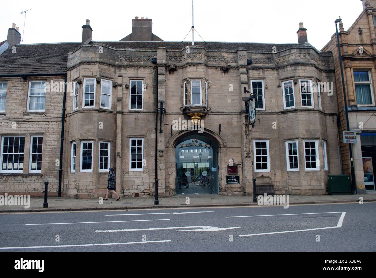 The Angel and Royal hotel in Grantham, one of the oldest hotels in the ...