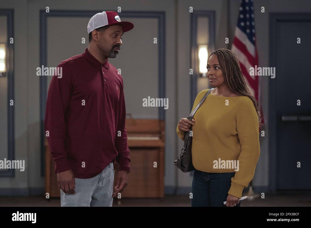 Mike Epps, Kim Fields, "The Upshaws" Season 1 (2021) Credit: Lisa Rose ...