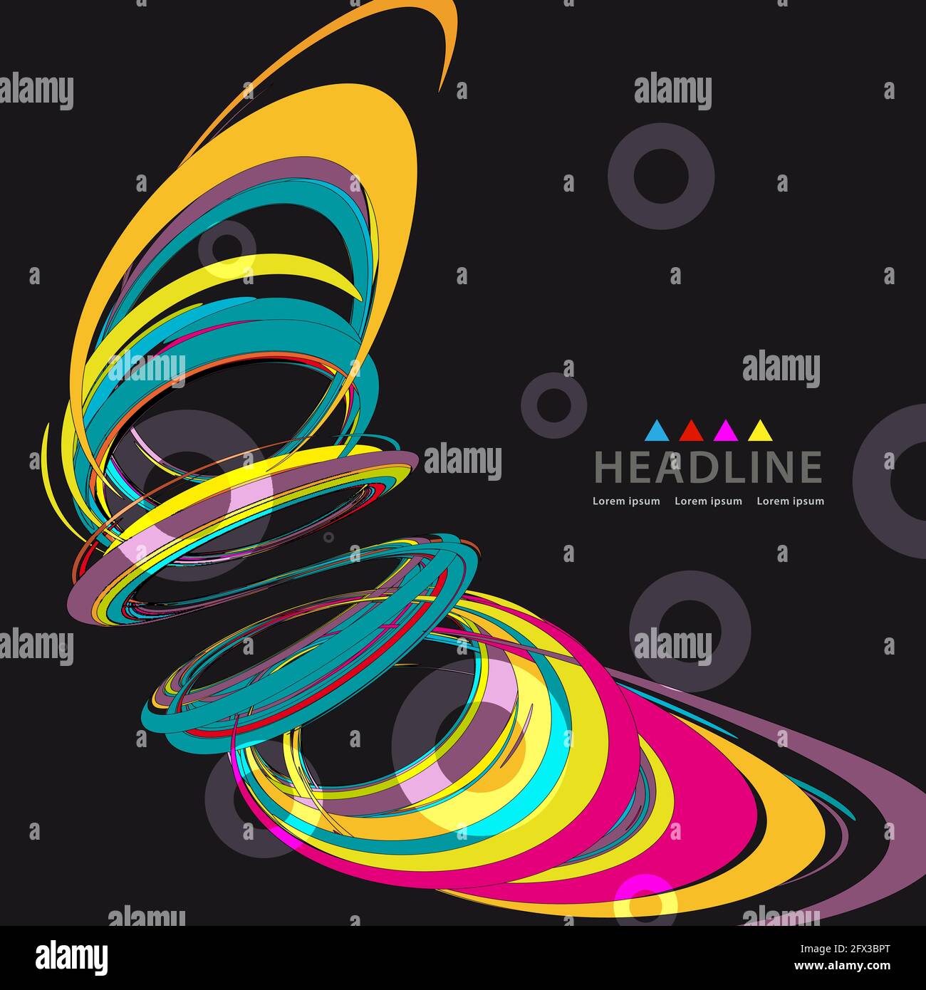 Brochure header layout background template Stock Vector Image & Art - Alamy