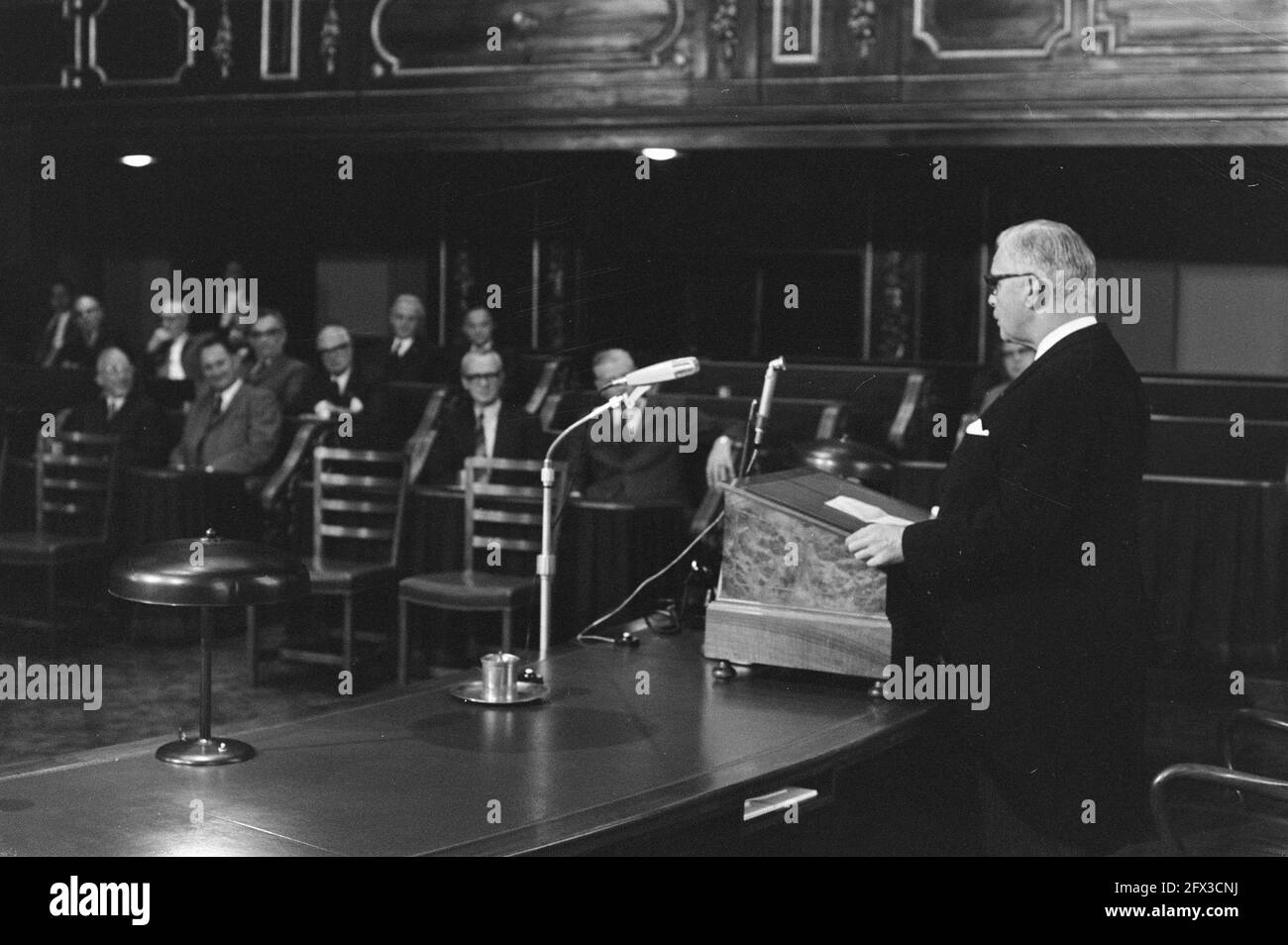 Minister geertsema officially closes hi-res stock photography and ...