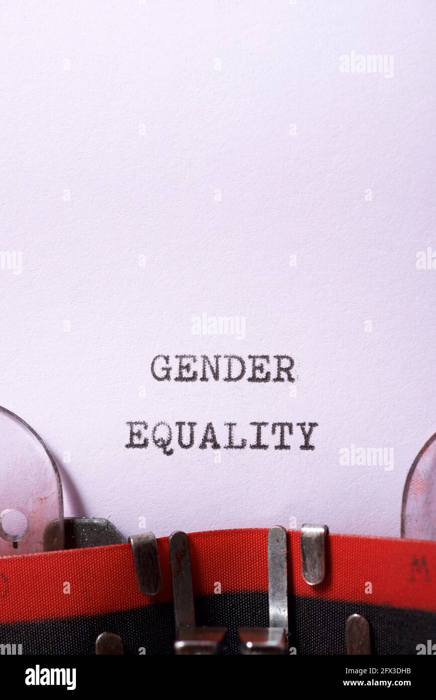 Gender equality message hi-res stock photography and images - Alamy