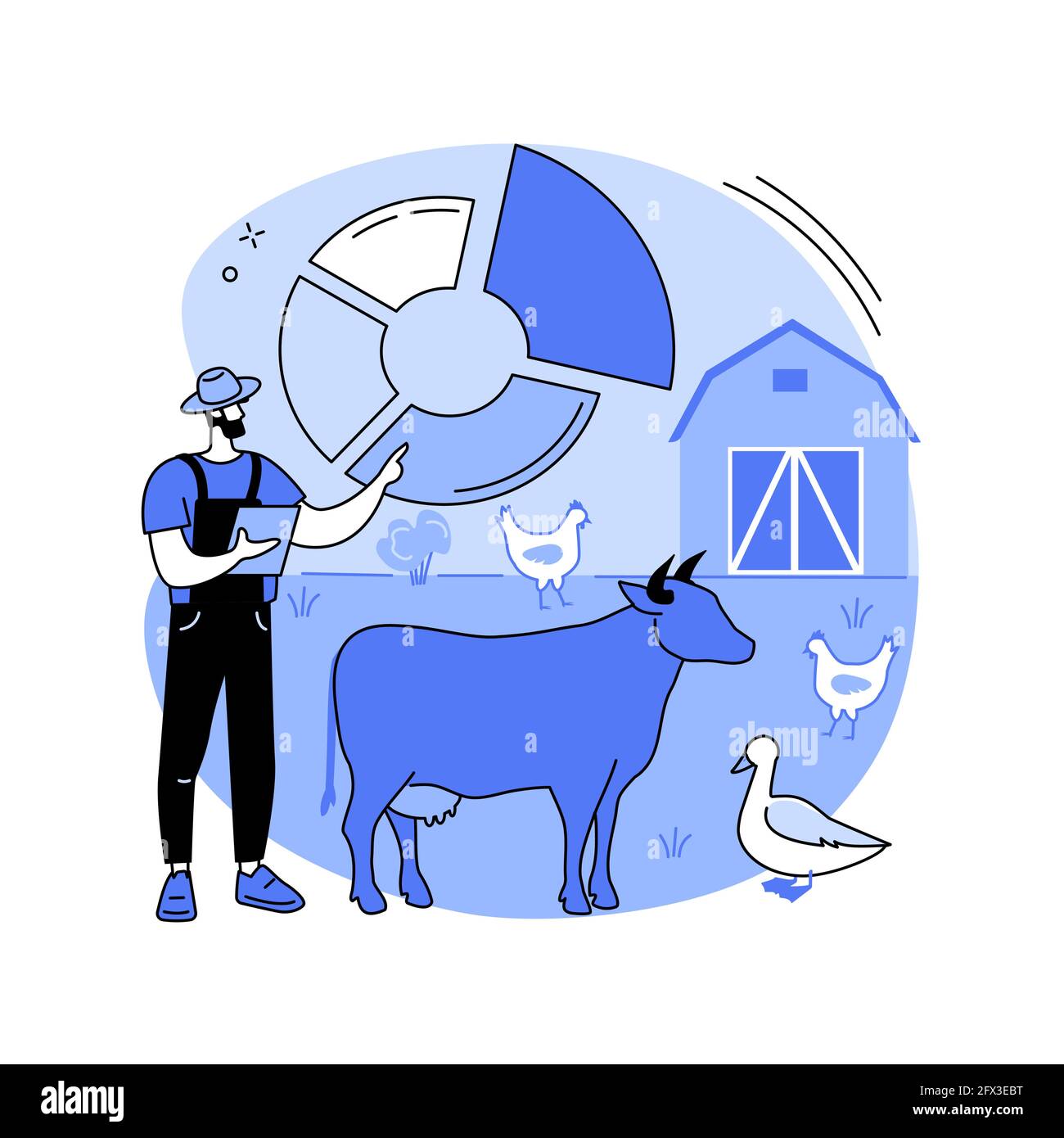 Holistic management abstract concept vector illustration Stock Vector ...