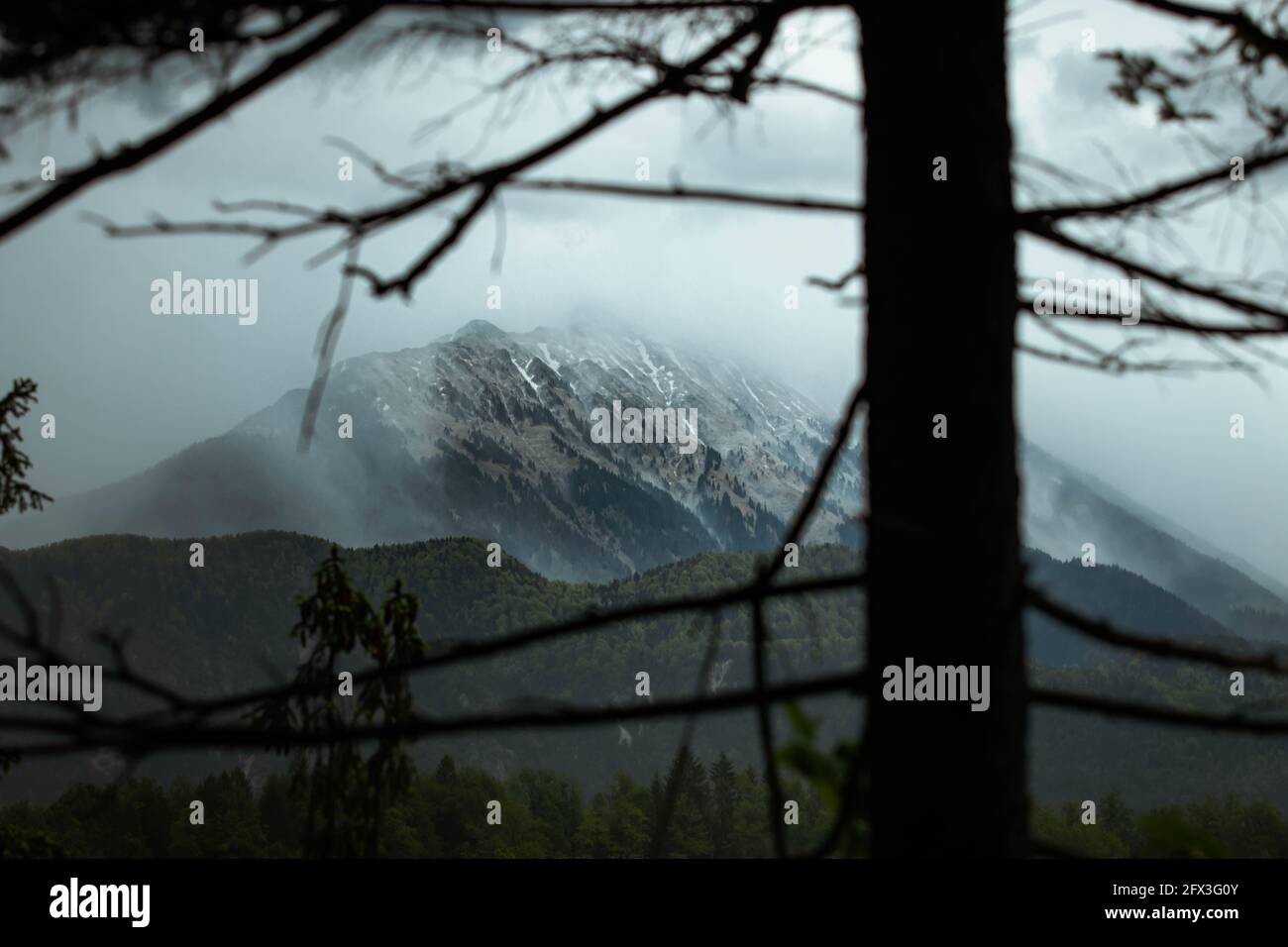 Photos of landscape on a moody day Stock Photo - Alamy