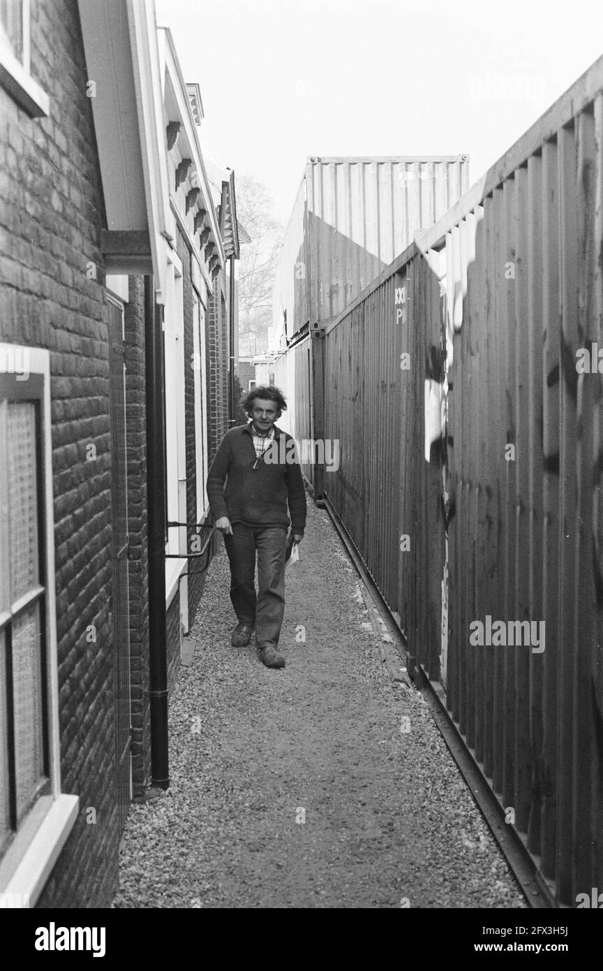Disposal containers Black and White Stock Photos & Images - Alamy