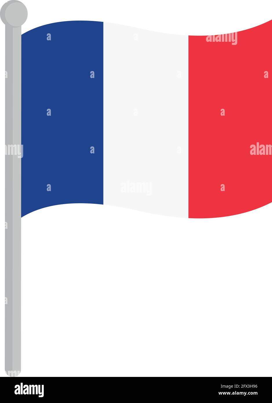 French Flag Clip Art