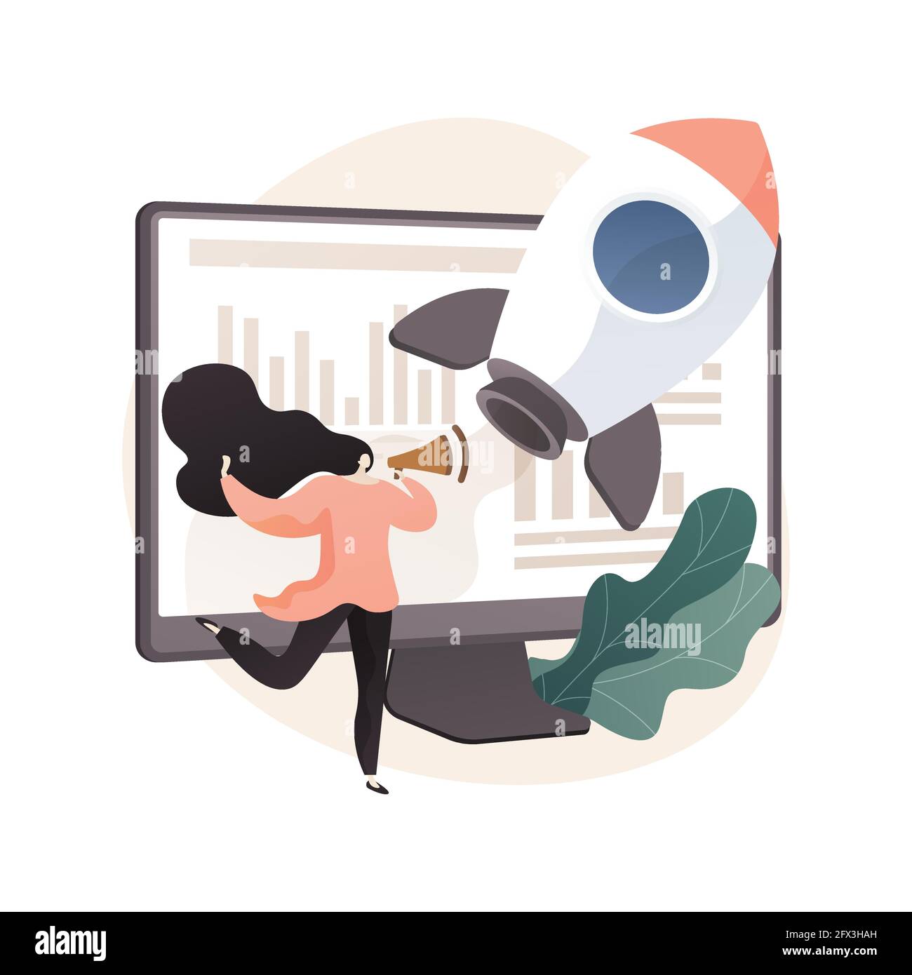 Marketing campaign abstract concept vector illustration Stock Vector ...