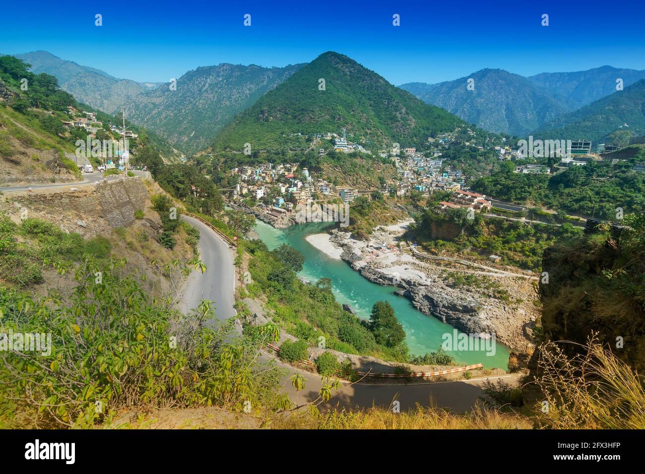 Alaknanda bhagirathi hi-res stock photography and images - Alamy
