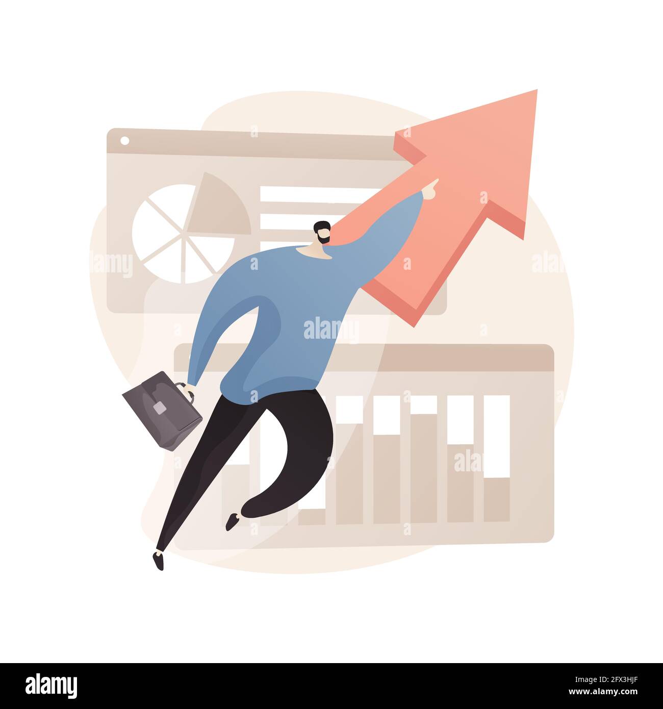 Goals abstract concept vector illustration Stock Vector Image & Art - Alamy