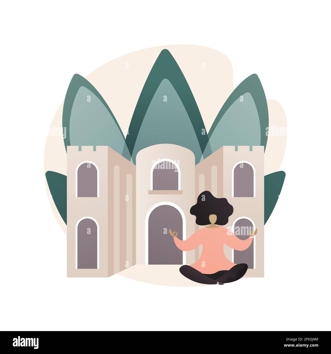 Lifestyle hotel abstract concept vector illustration Stock Vector Image ...