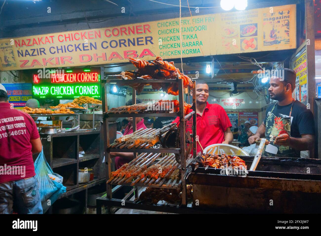 Indian chicken shop hi-res stock photography and images - Alamy