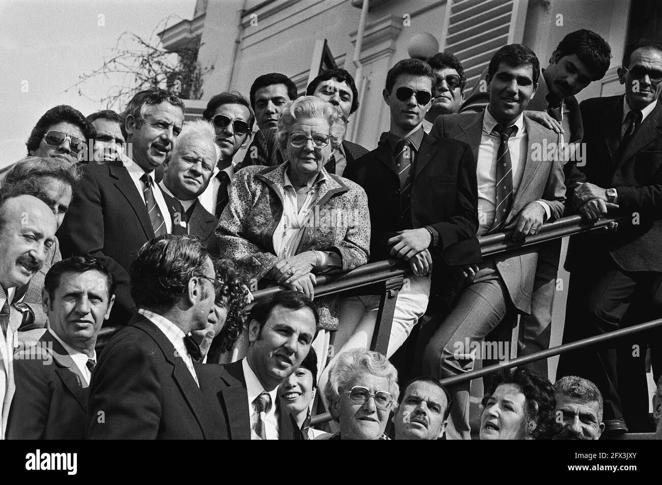 Princess juliana received 25 israeli war invalids hi-res stock ...