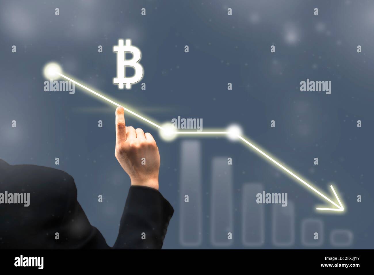 Graph chart logo hi-res stock photography and images - Alamy