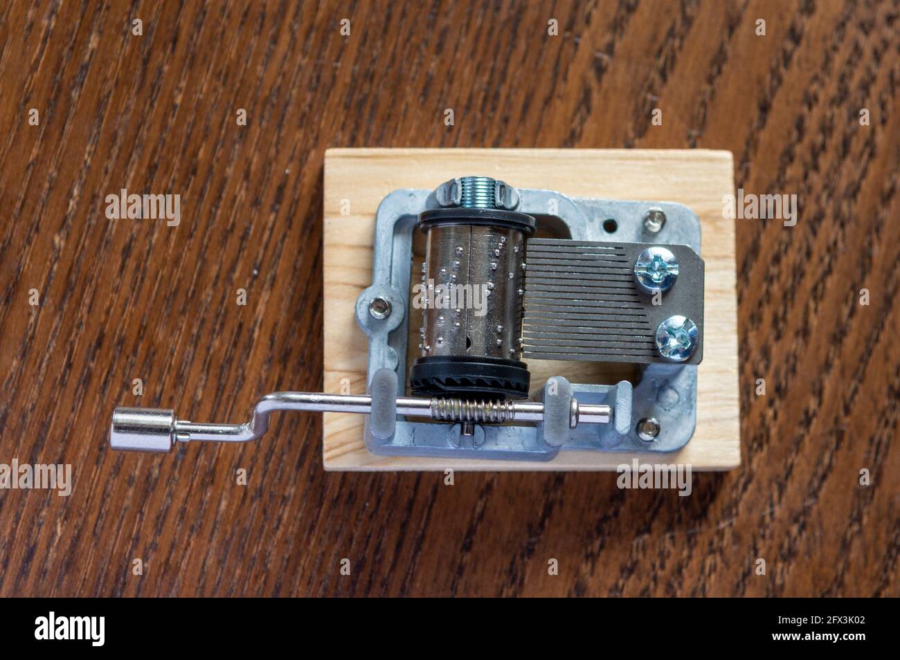 Music box mechanism hi-res stock photography and images - Alamy