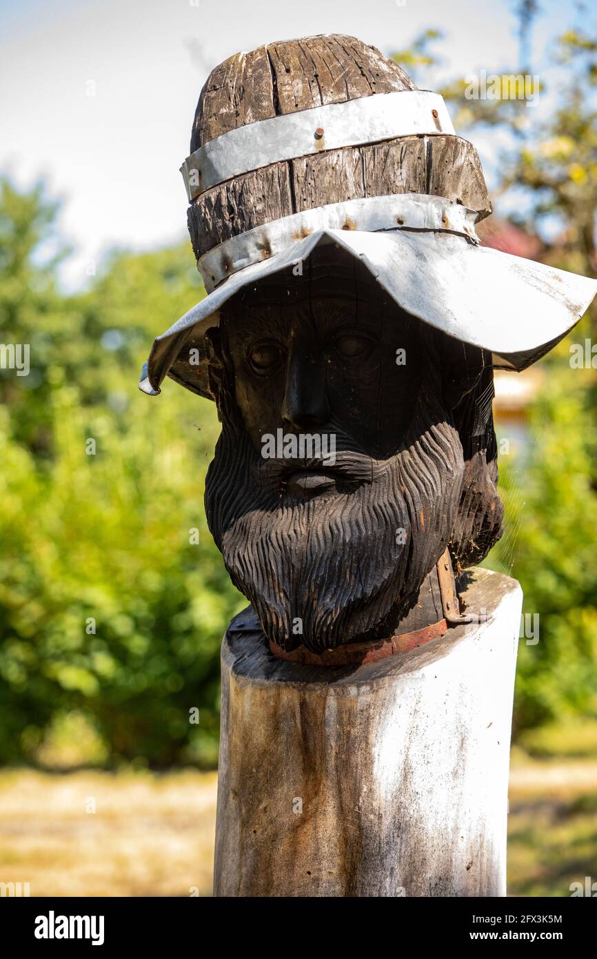 old og hives made of trunks of thick trees Stock Photo - Alamy