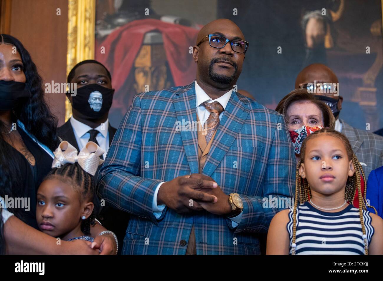 Washington, USA. 25th May, 2021. Philonise Floyd, brother of George ...