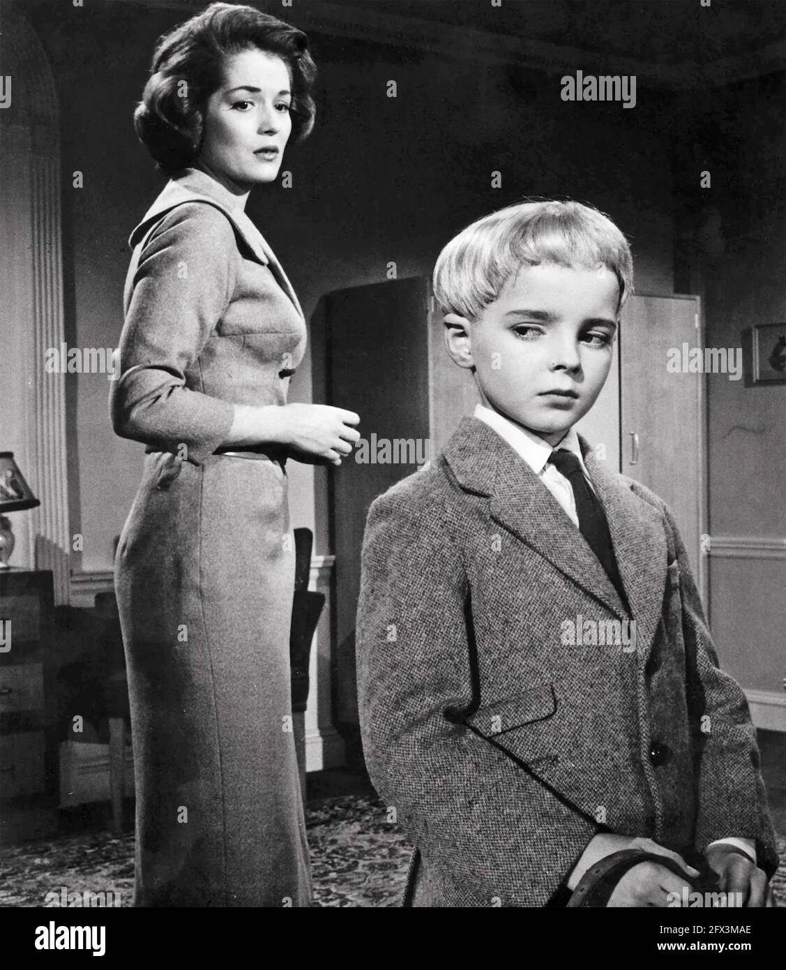VILLAGE OF THE DAMNED 1960 MGM film with Barbara Shelley and Martin ...