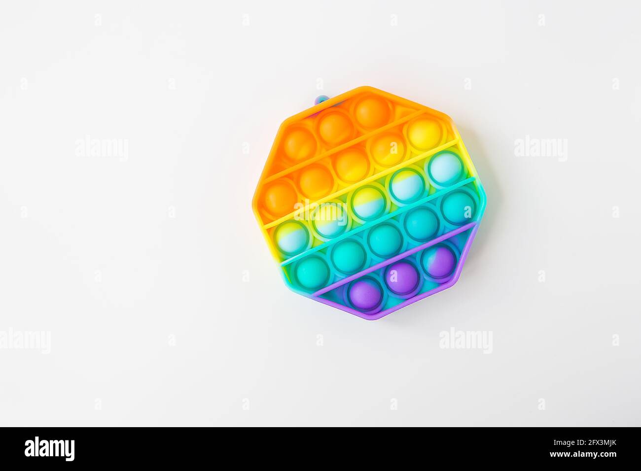 The most fashionable sensory toy. New popular colorful hexagon-shaped ...
